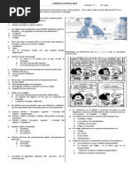 Ejercicios de Tipos de Comunicación 6to | PDF | Suspense (Género ...