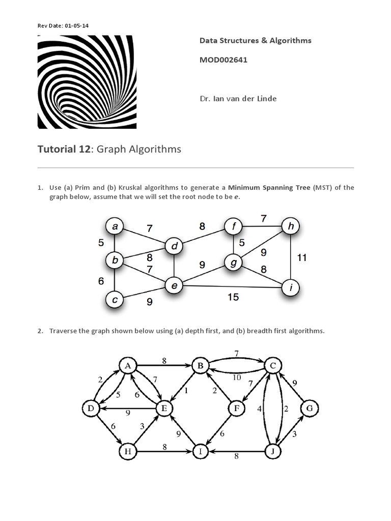 Graph Algorithms And Traversals Solving Problems Using Depth First Search Breadth First Search