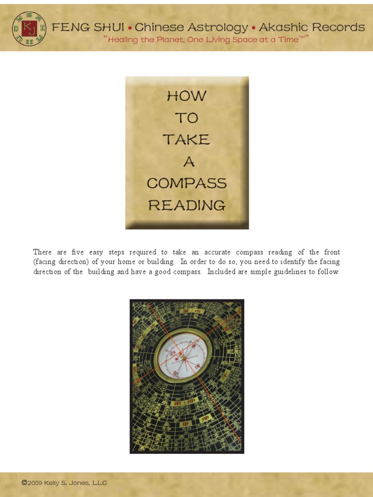 How To Take A Compass Reading Compass Geography