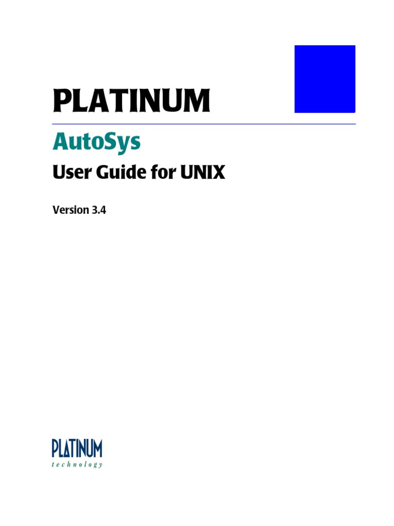 Autosys User Guide | PDF | Computer Engineering | Digital Technology