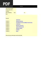 Workshop Report Template | PDF | Art