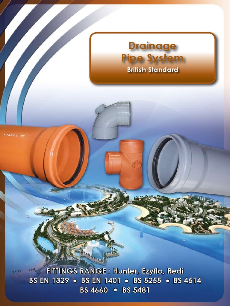 PVC Plastic Underground Drainage Pipe System | PDF | Dubai | Pipe ...