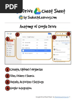 Google Docs Cheat Sheet Overview | PDF