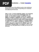 V For Vendetta Introductory Speech | PDF