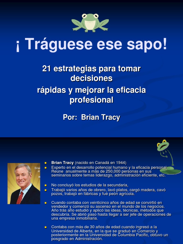 Tráguese Ese Sapo | PDF | Sicología | Educación avanzada