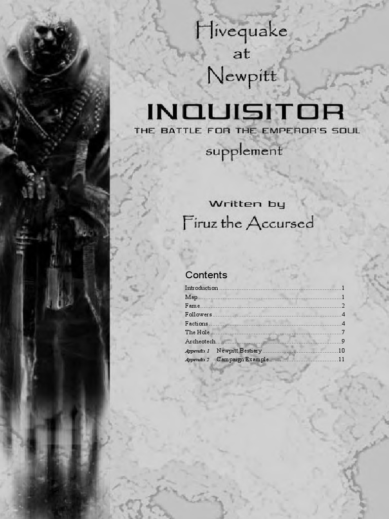 Inquisitor 3 | PDF | Armed Conflict | Leisure