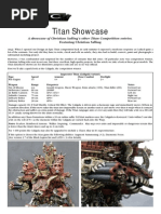Titan Color Schemes:: Imperial Titans | PDF