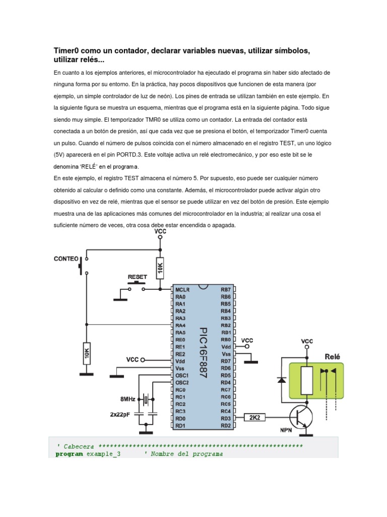 Utilizando temporizadores y interrupciones para controlar salidas ...