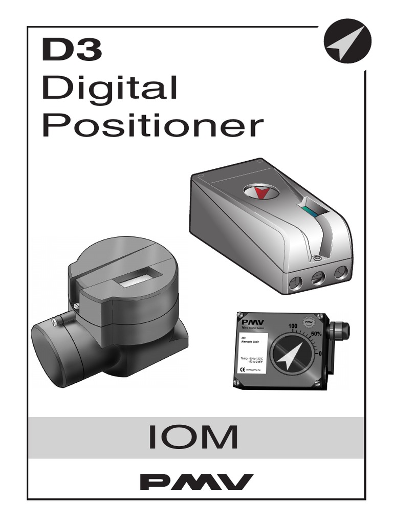 PMV D3 Digital Positioner Manual | PDF | Valve | Switch