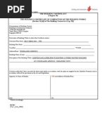 BCA-BE Permit Application Form | PDF | Demolition | Architectural Design
