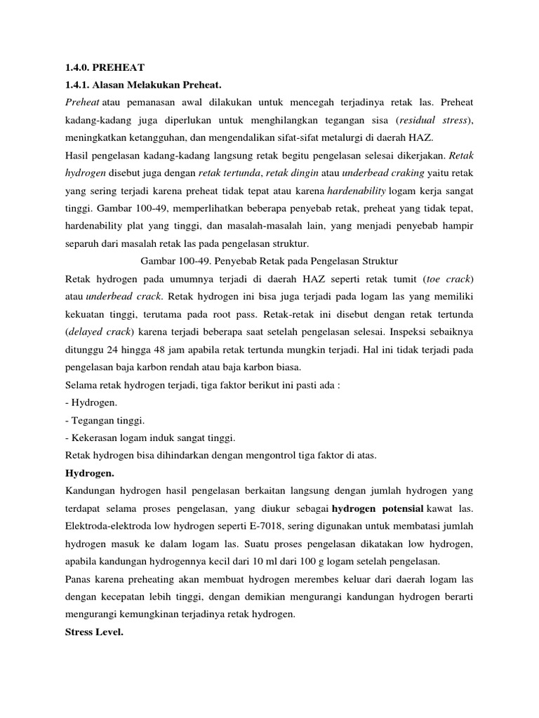 PREHEAT REQUIREMENTS FOR WELDING DIFFERENT STEEL TYPES | PDF