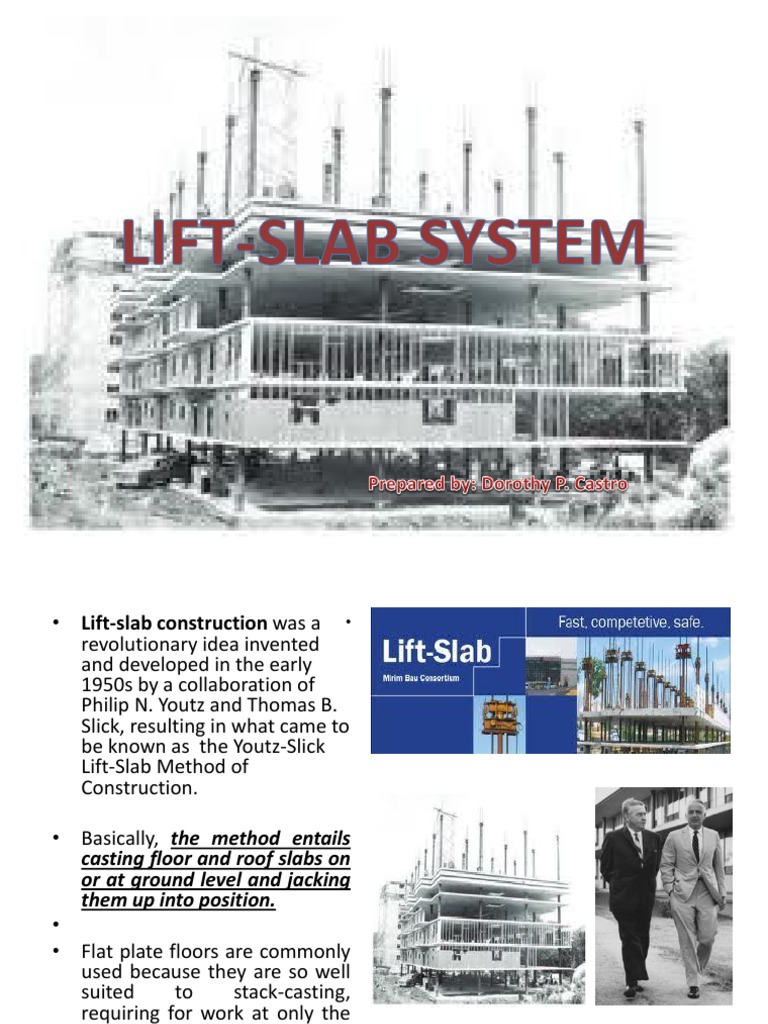 Lift Slab System | PDF | Elevator | Prestressed Concrete