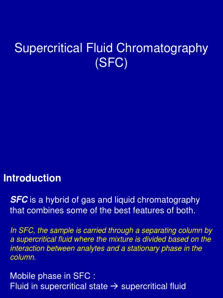 204799101 Supercritical Fluid Chromatography SFC (1) | Supercritical ...