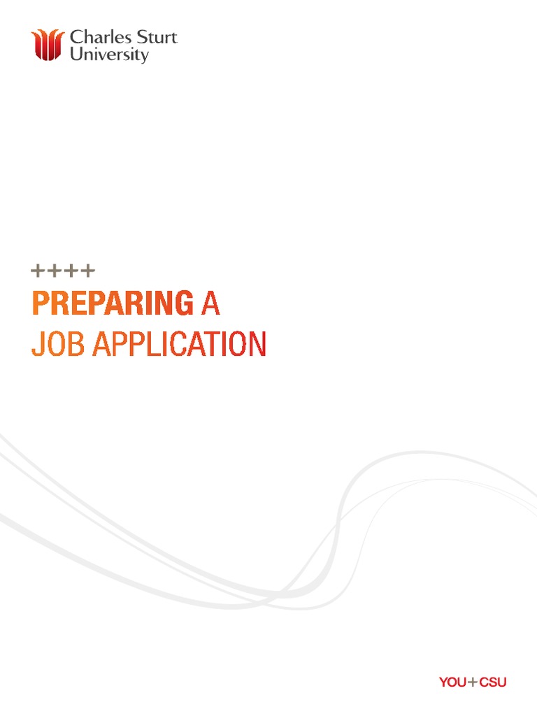 Preparing A Job Application | PDF | Résumé | Microsoft Office