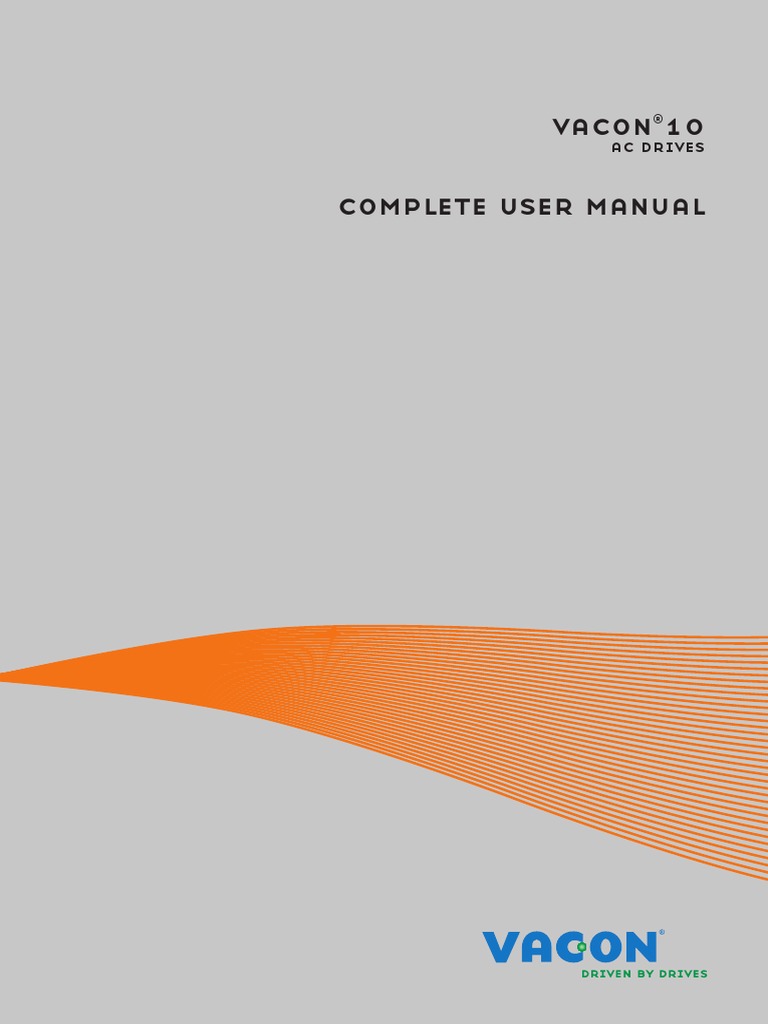 Vacon 10 User Manual DPD00717E1 EN PDF | PDF | Mains Electricity ...