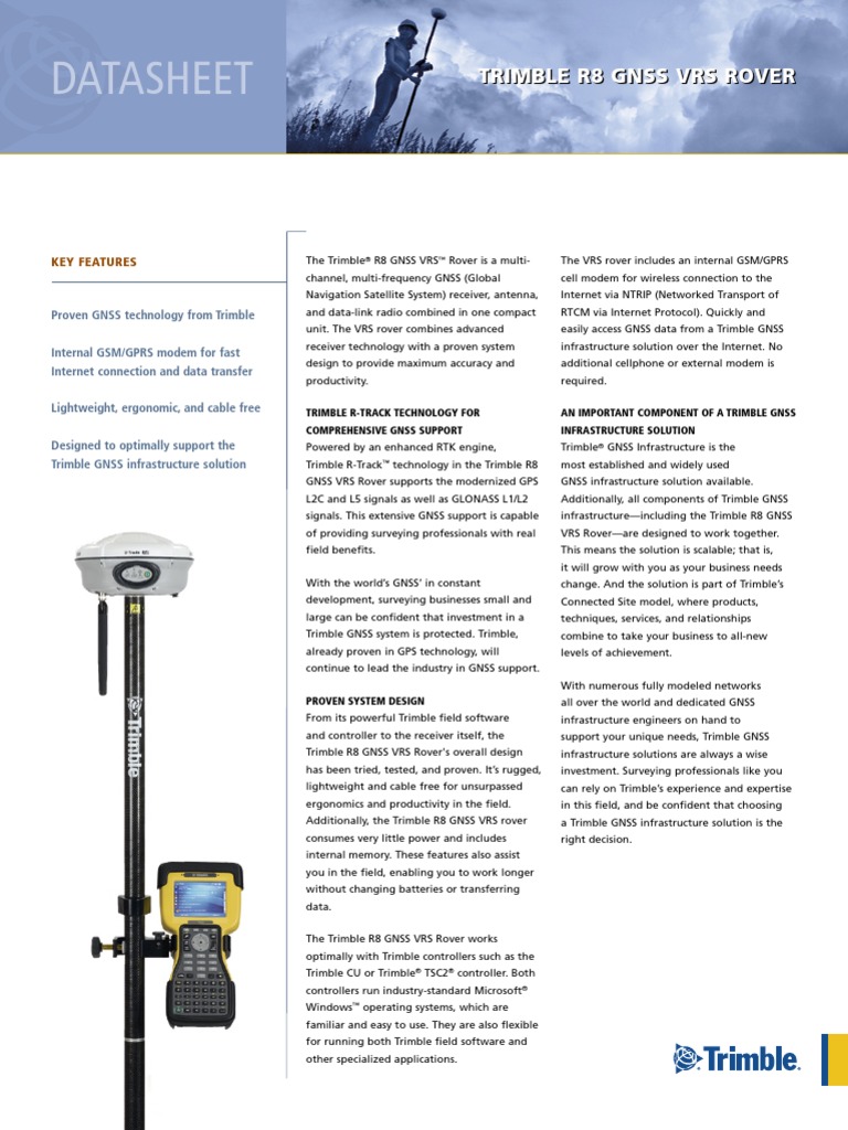 Trimble R8 | Global Positioning System | Surveying
