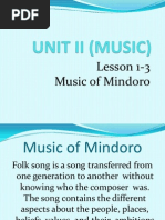 Traditional Music and Instruments of Mindoro | PDF | String Instruments ...