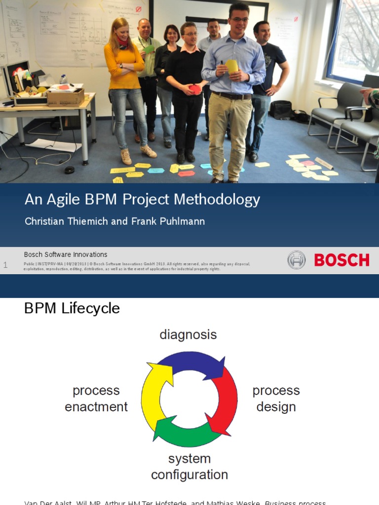An Agile BPM Project Methodology | PDF | Business Process Management ...