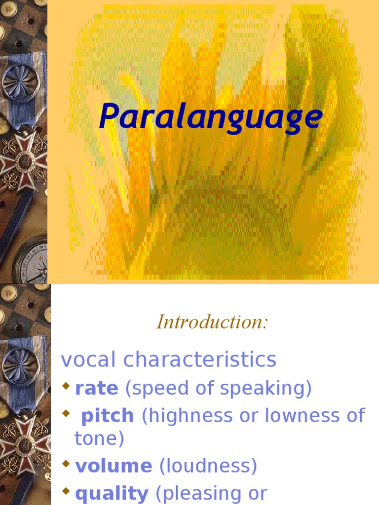 Paralanguage | Human Voice | Human Throat