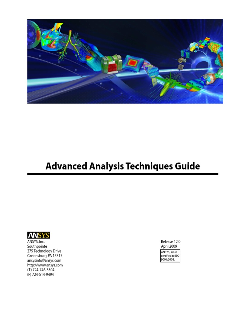 Ansys Advanced Analysis Techniques Guide | PDF | Mathematical Optimization | Probability ...