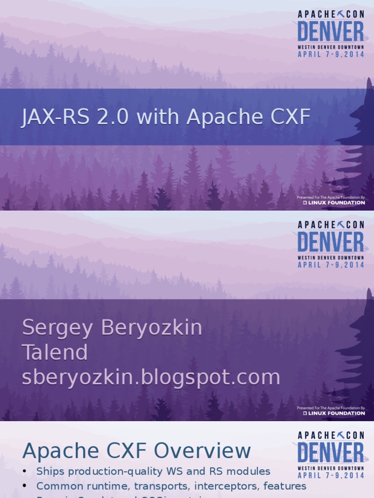 JAX-RS 2.0 With Apache CXF | PDF