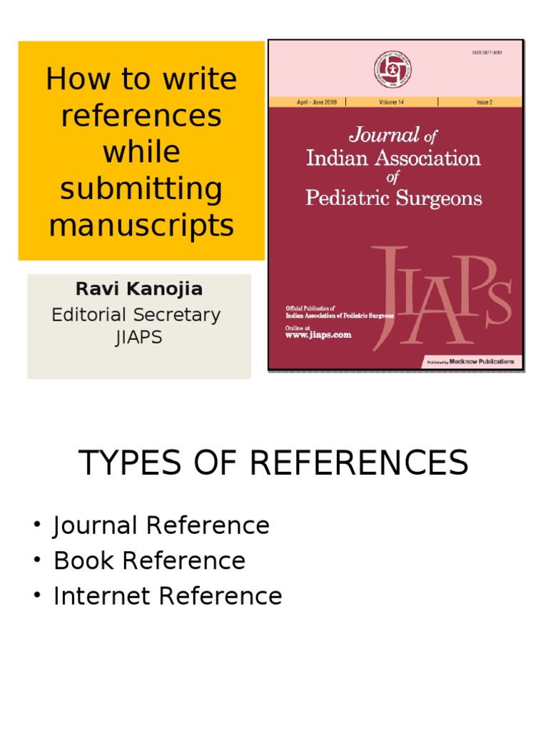 References Style and Writing Guide | PDF | Websites | Internet