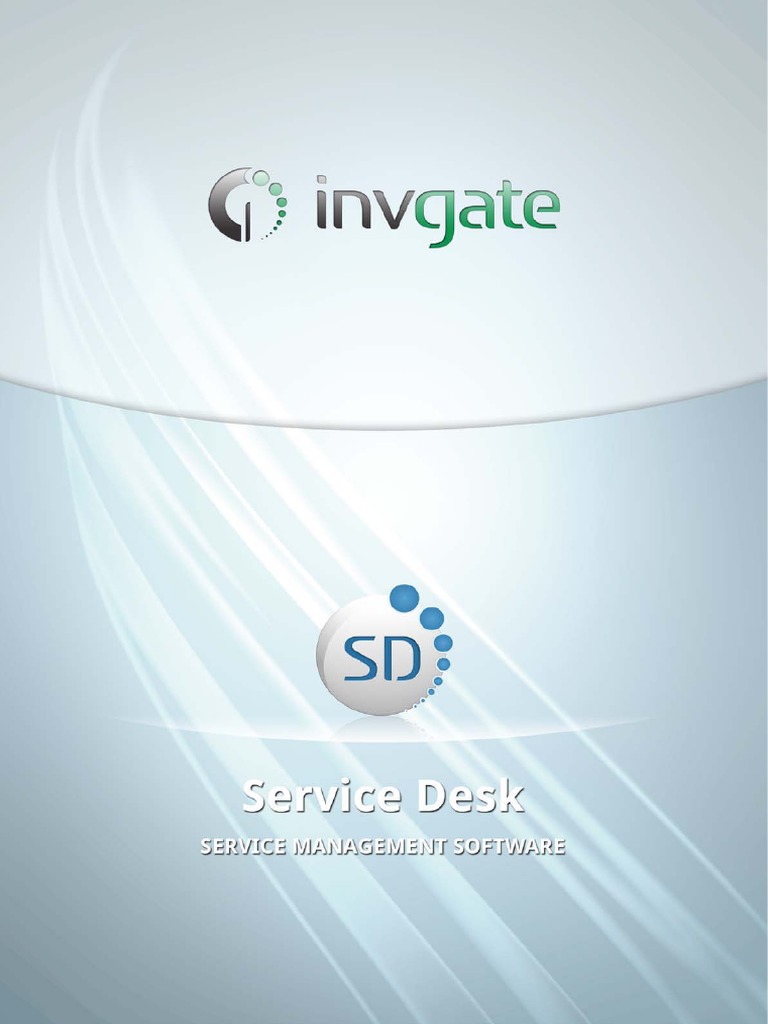 InvGate Service Desk | PDF | Mesa de ayuda | Itil