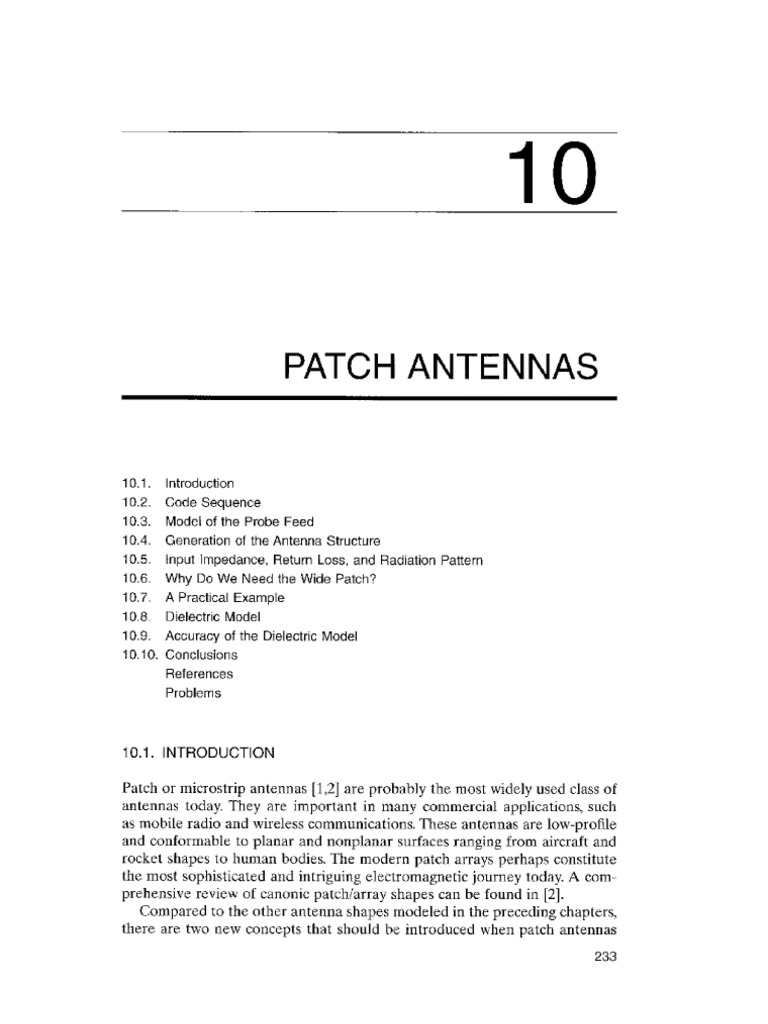 Antenna and EM Modeling With MATLAB | PDF