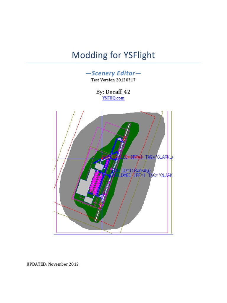 Modding For Ysflight - Scenery Editor | PDF | Software | Computing