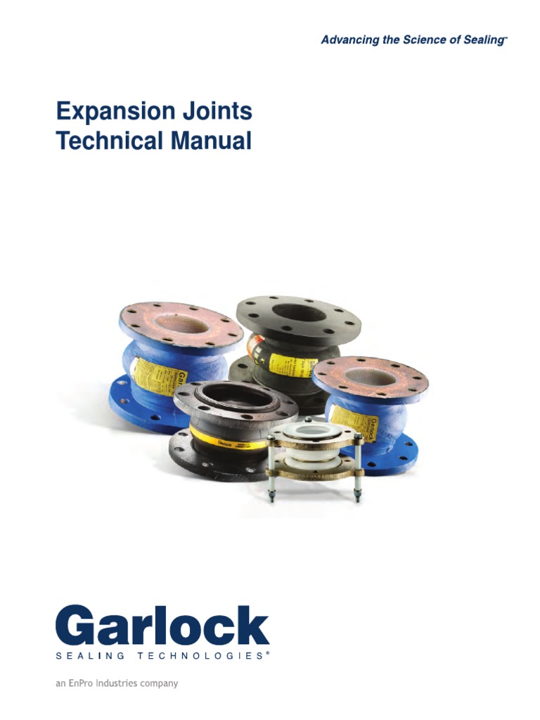 Garlock Expansion Joints Catalog Manual | Pipe (Fluid Conveyance ...