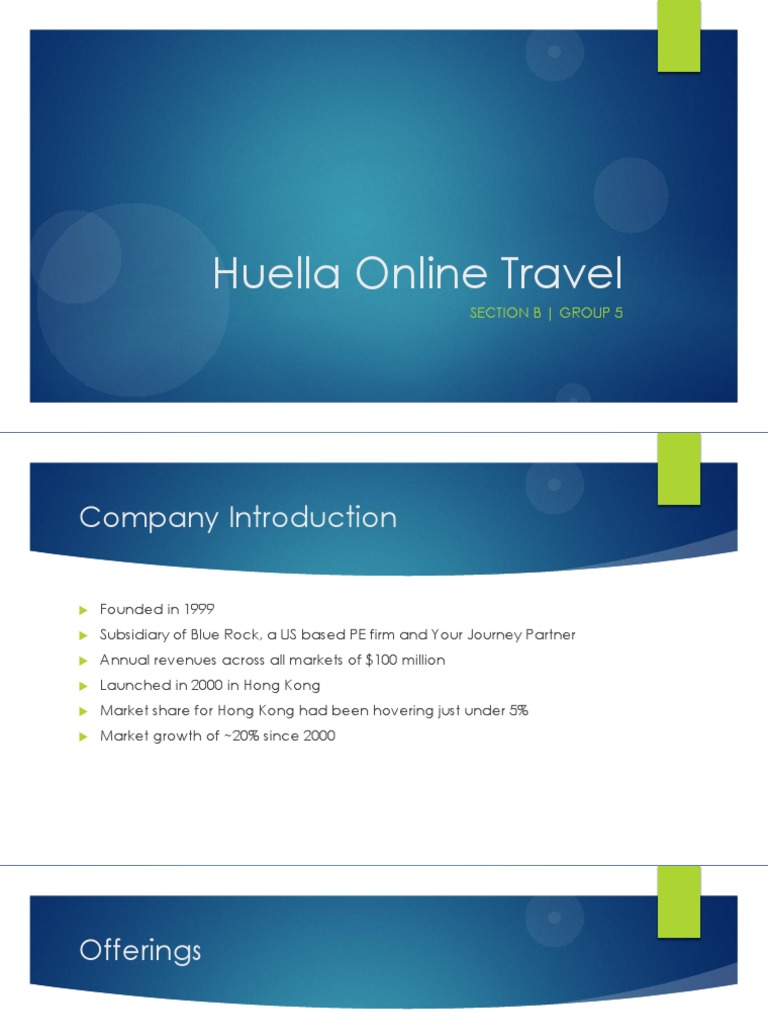 Huella Online Travel | PDF | Survey Methodology | Brand