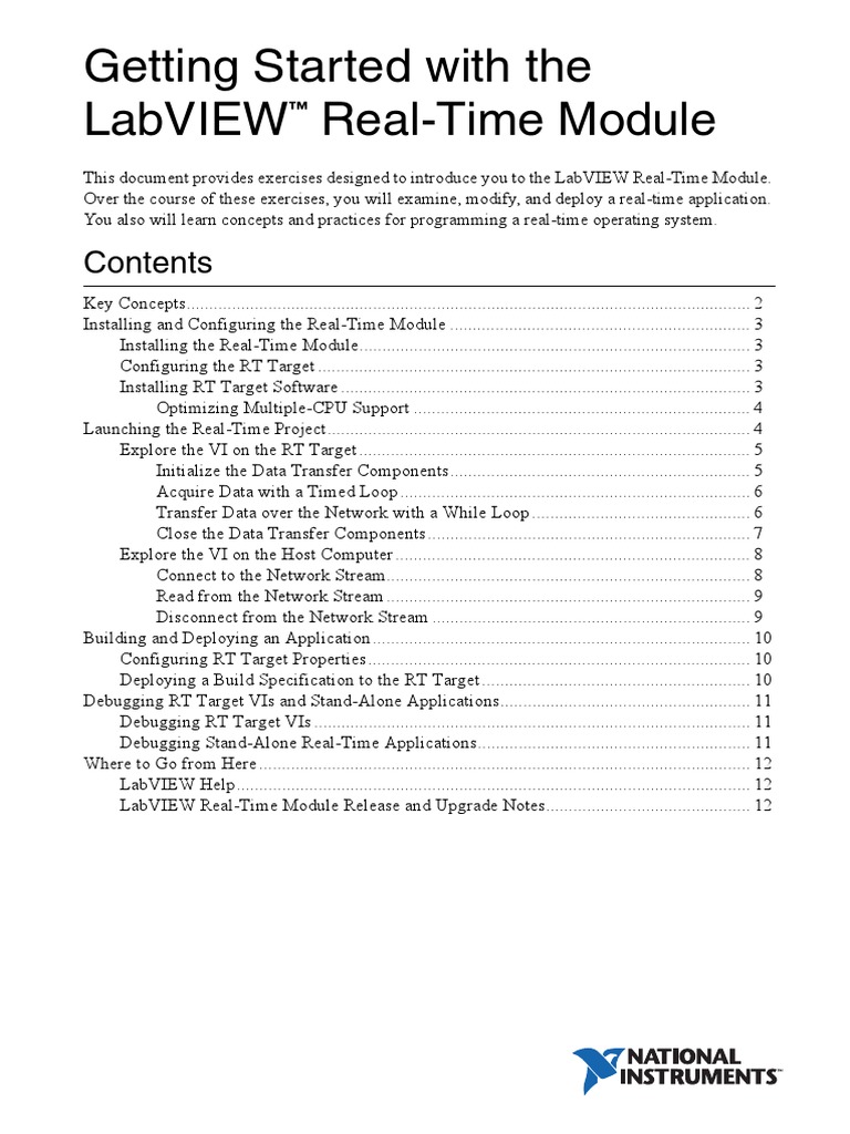 Strated Real-Time Module | PDF | Operating System | Device Driver