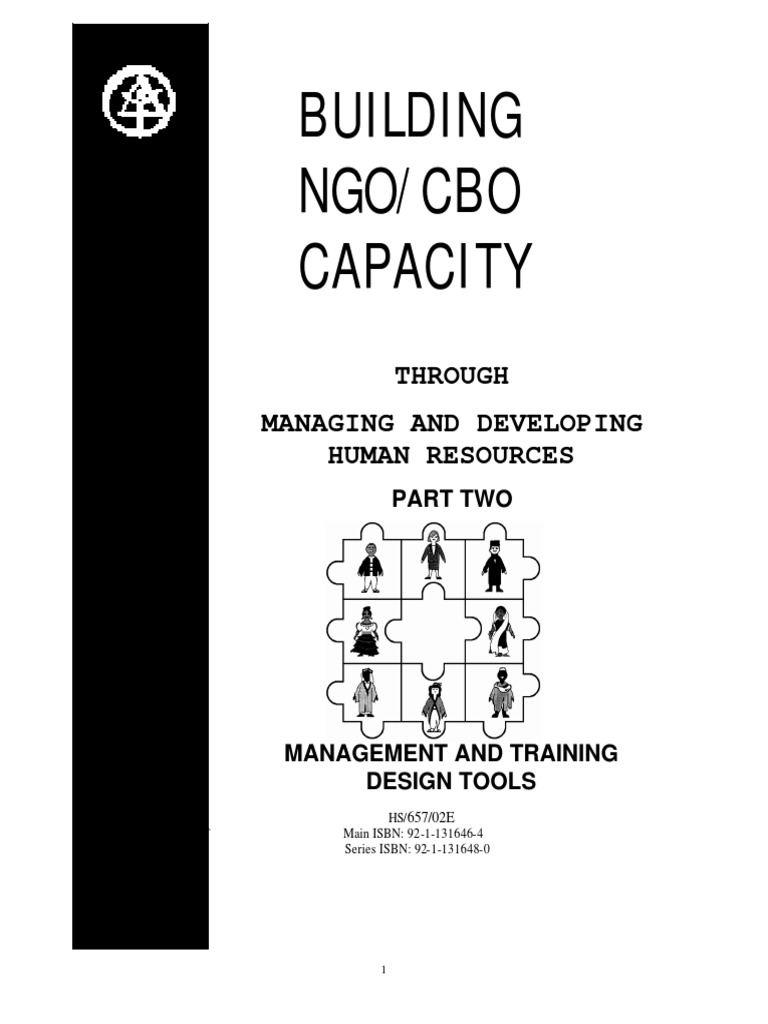 Building NGO/CBO Capacity Through Managing and Developing Human ...