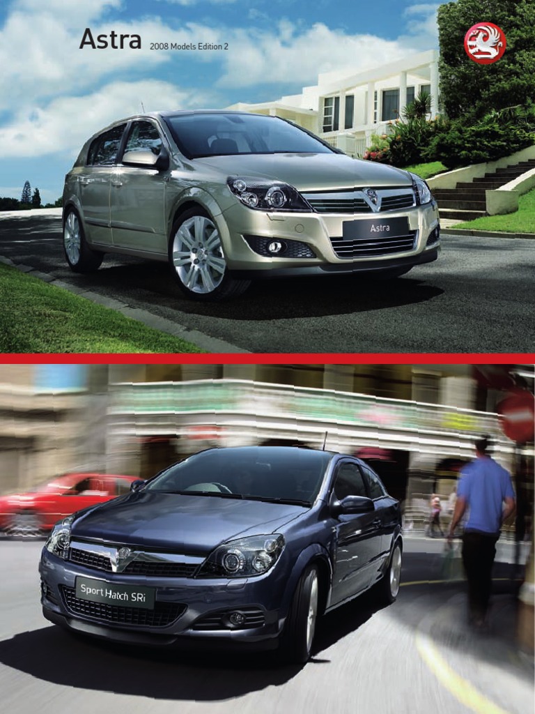 Astra H Brochure | PDF | Automatic Transmission | Manual Transmission