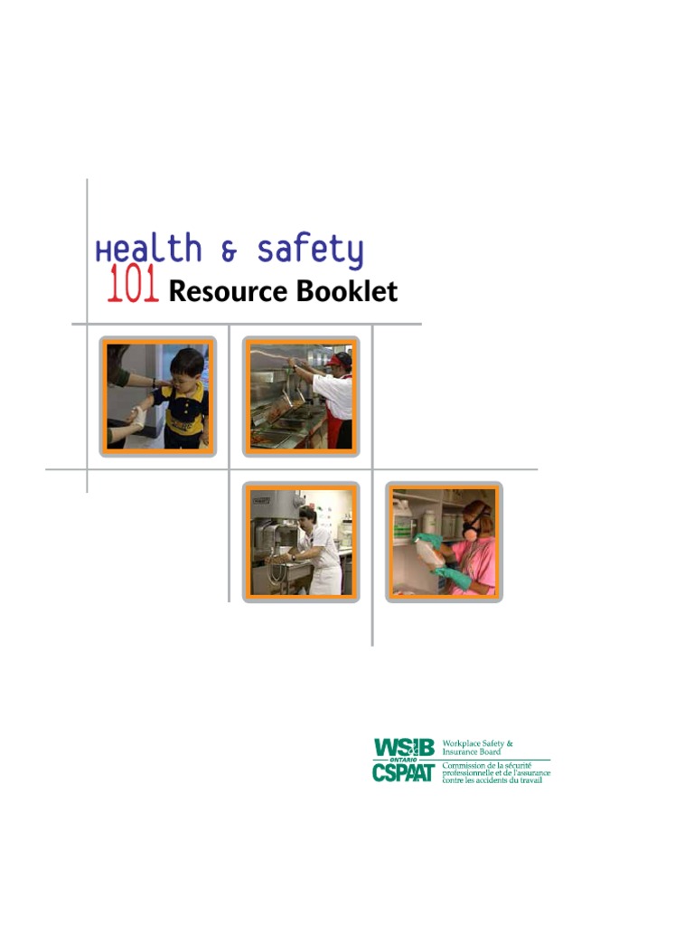 Health and Safety - Booklet | PDF