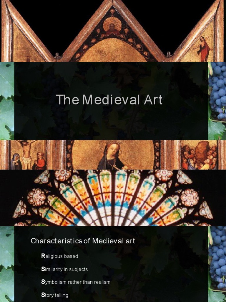 The Medieval Art | PDF | Gothic Architecture | Jesus