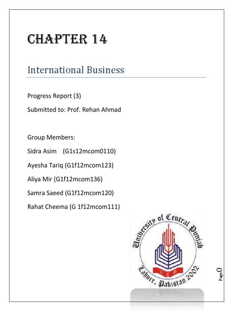 Student Business Report | PDF