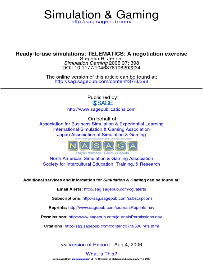 A Negotiation Exercise | PDF | Negotiation | Strategic Management