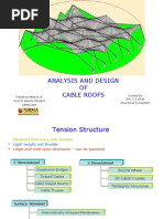 Cable Suspended Roof Structures Guide | PDF | Equipment | Manufactured ...