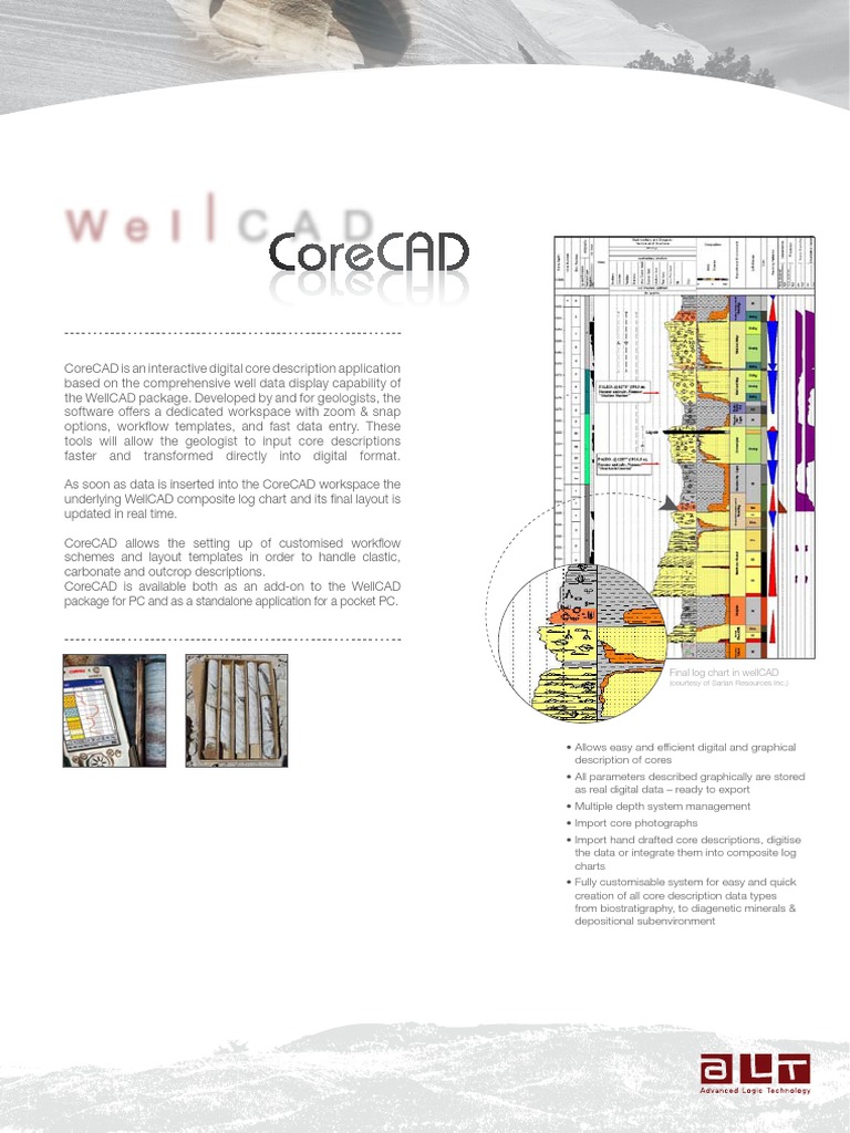 WellCAD CoreCAD | PDF | Page Layout | Digital Technology