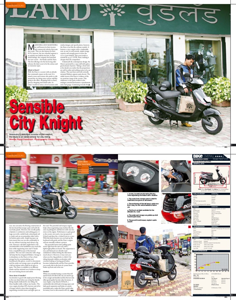 Mahindra Duro | PDF | Transmission (Mechanics) | Vehicle Technology