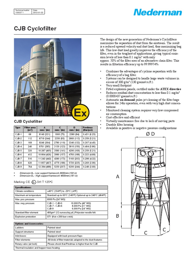 Cyclo Filter | PDF | Dust | Efficient Energy Use