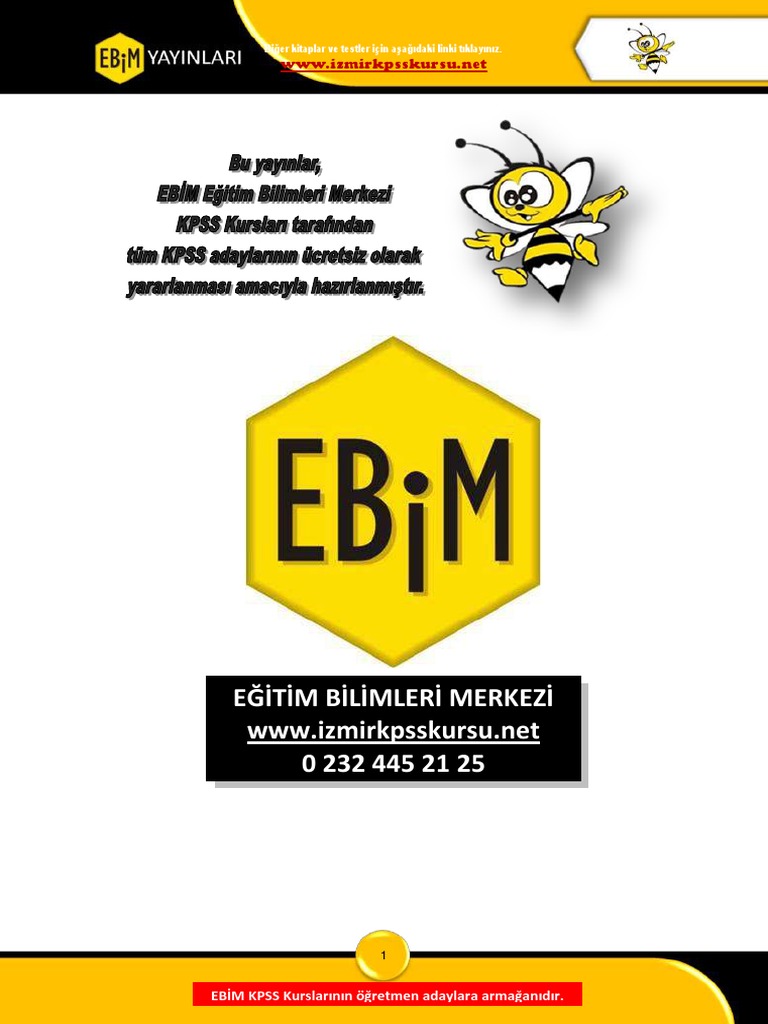 EBİM TurkceKonuAnlatımlıKİtap | PDF