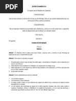 Codigo de Notariado Decreto No. 314 | PDF | Ley común