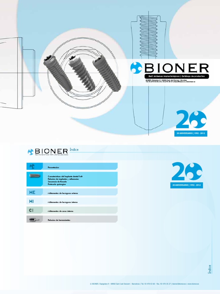 Catalogo Bioner | PDF