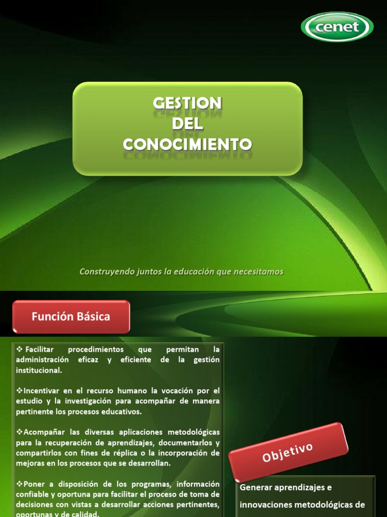 GESCON Presentacion | Download Free PDF | Diseño | Planificación