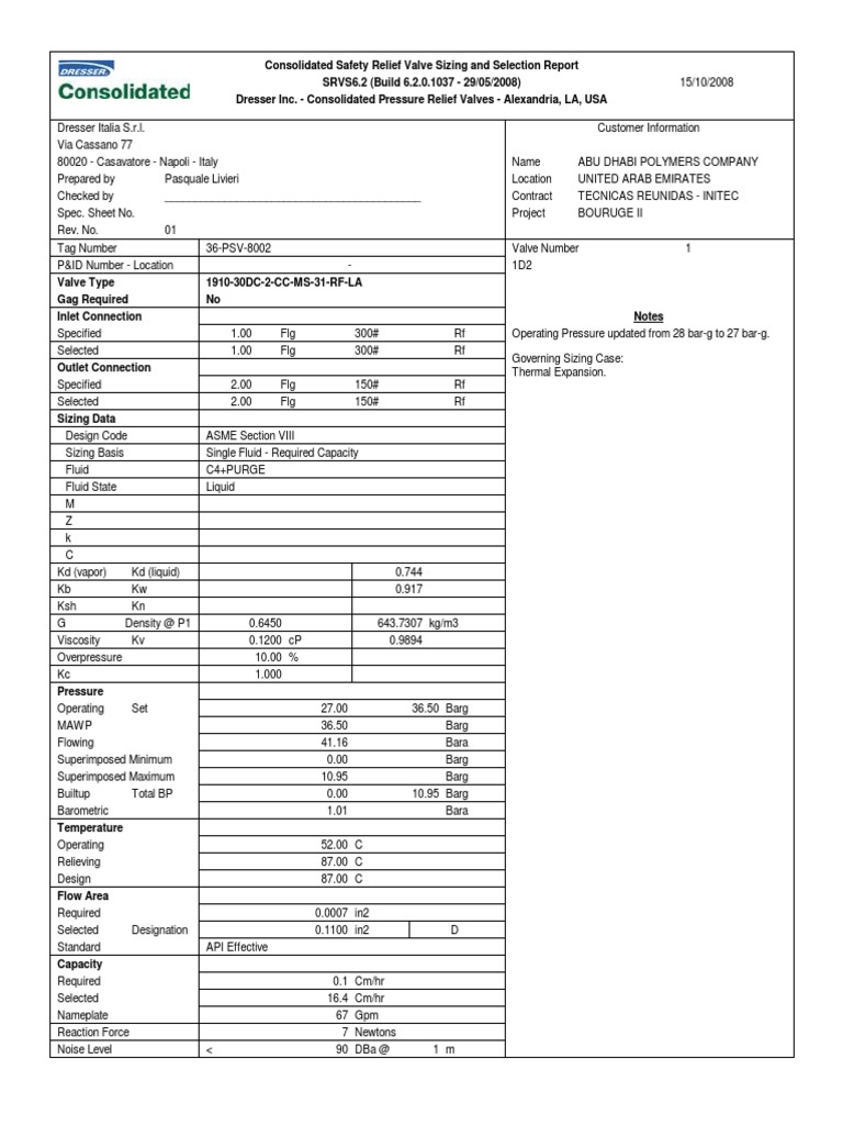 36 PSV 8002 Thermal Expansion | PDF | Transport