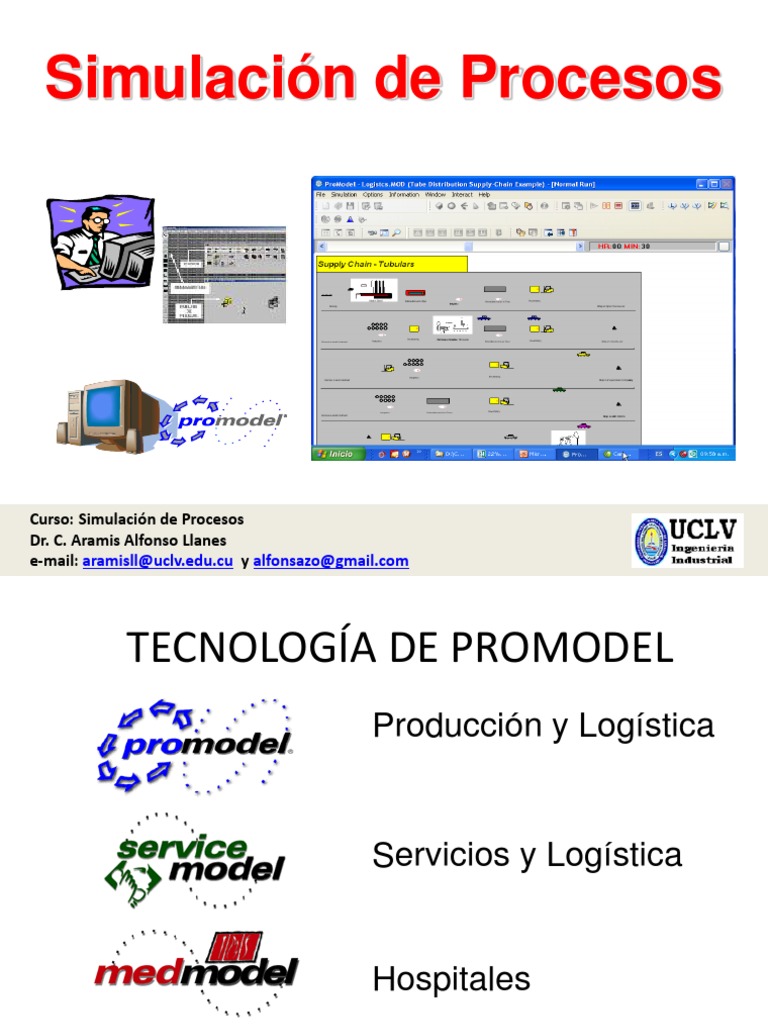 3 - Modelos Prácticos Con ProModel | PDF | Transporte | Simulación
