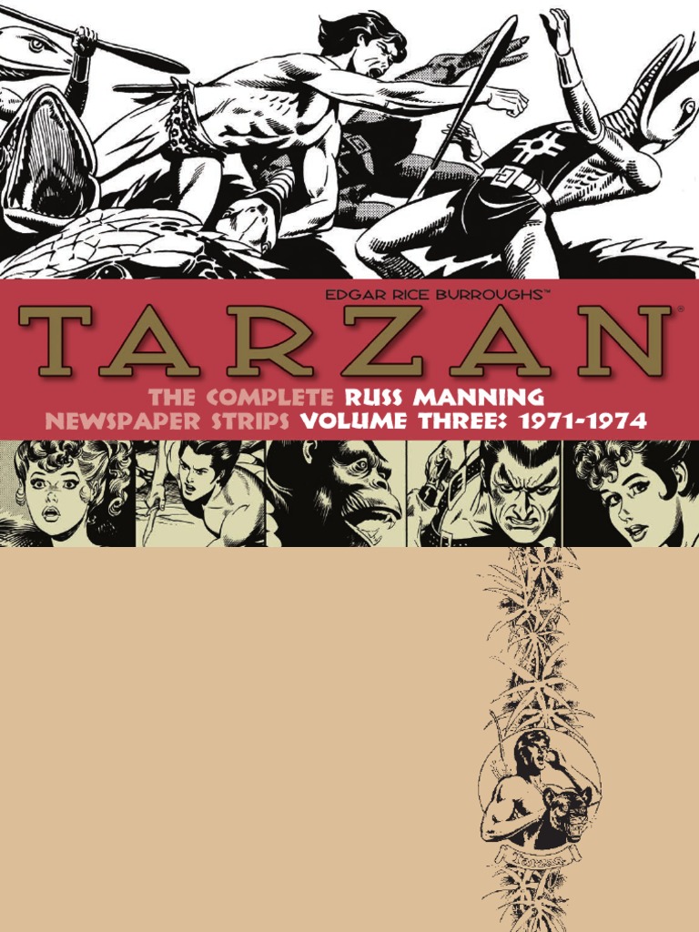 Tarzan: The Complete Russ Manning Newspaper Strips, Vol. 3: 1971-1974 ...