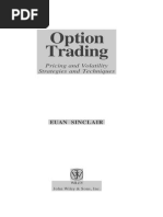 Natenberg - Option Pricing and Volatility | PDF